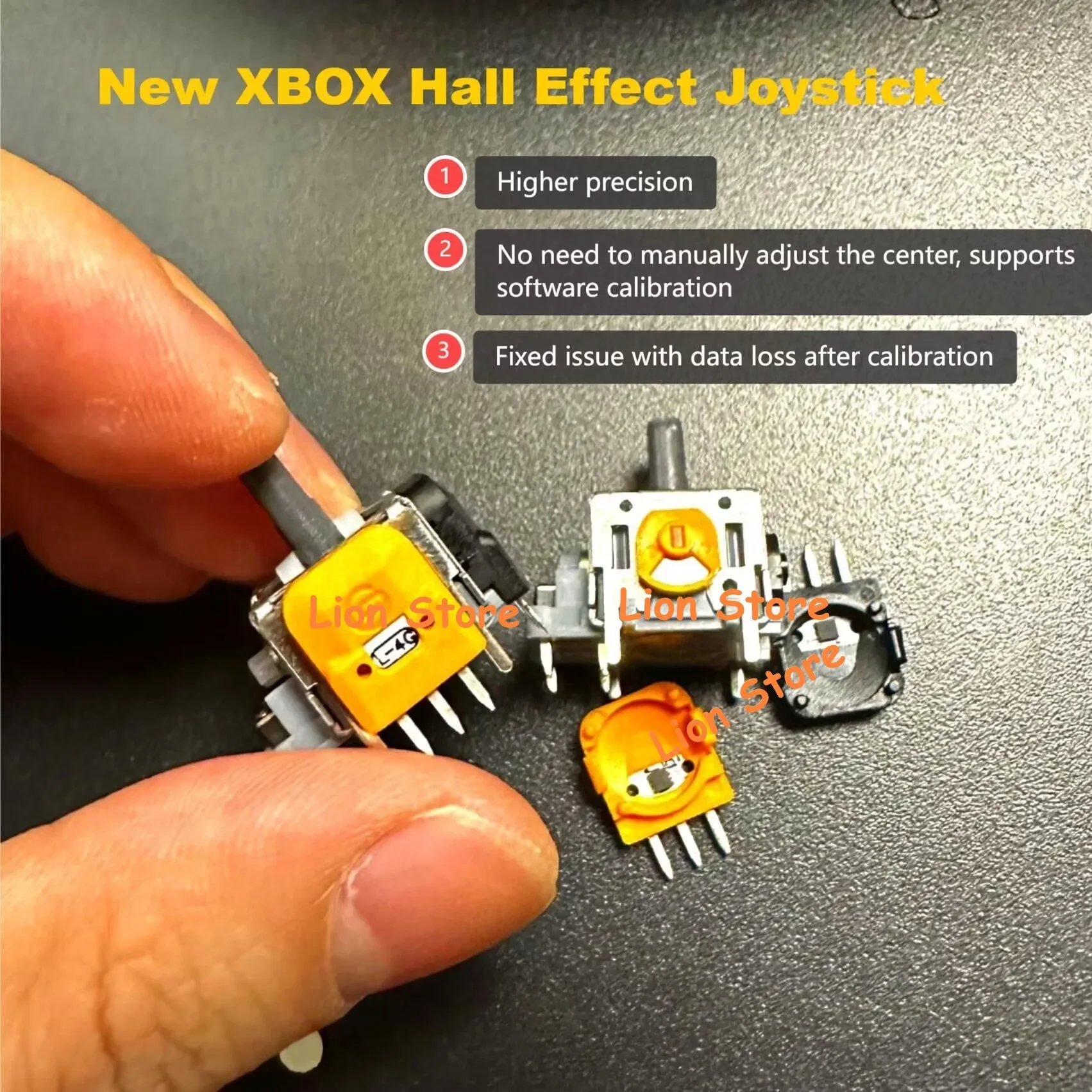 New-XBOX-High-precision-Hall-Effect-Joystick-No-need-to-manually-adjust ...
