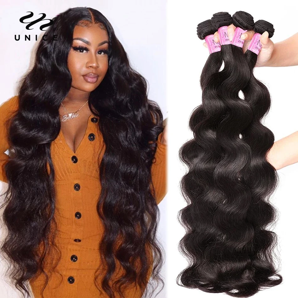 Unice Hair Bundles Body Weave | Unice Raw Virgin Hair Bundles - Hair 30 ...