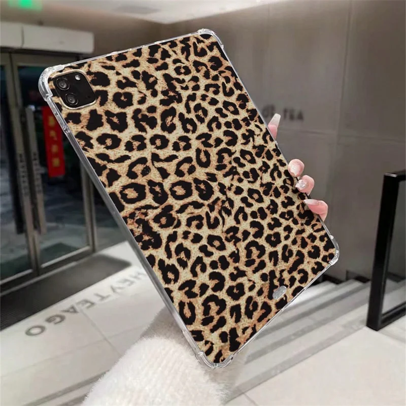 Leopard Print Painting Tablet Case for iPad 5 6 Gen 9.7 (P460)