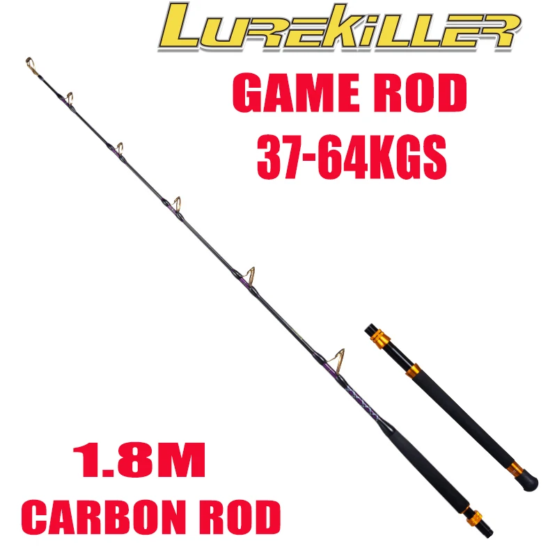 Original-Lurekiller-Power-Carbon-Game-Rod-Trolling-Rod-1-8M-37-64kgs ...