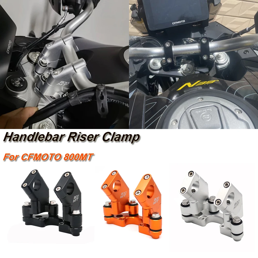 For-CFMOTO-800MT-2021-2022-Motorcycle-Handlebar-Shock-Riser-Height ...