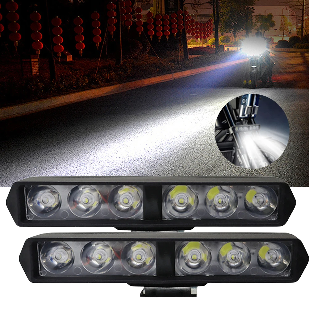 2Pcs-6D-LED-Light-Bar-6000K-1200LM-IP67-Waterproof-Motorcycle-LED ...