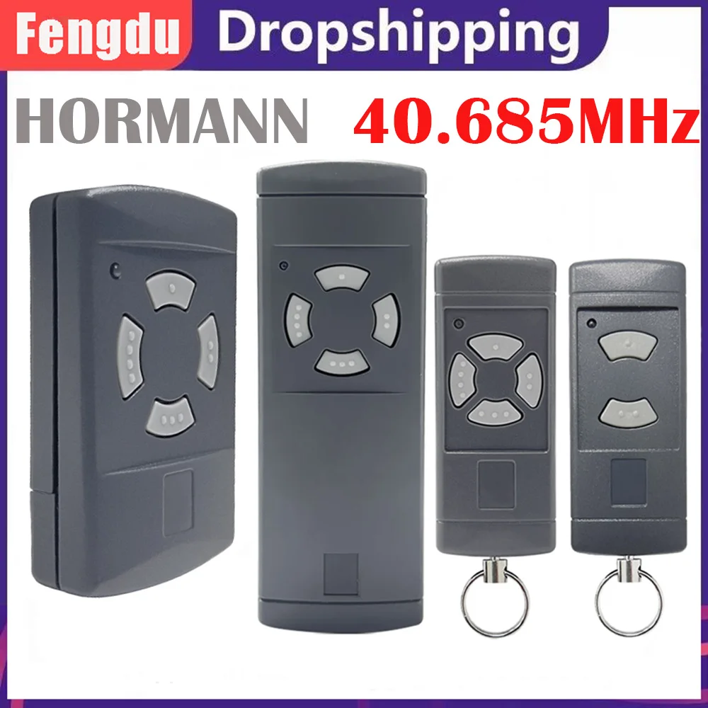 HORMANN-Grey-Button-Remote-Control-40-685MHz-HSE2-HSE4-HSM4-HS4-HSM2 ...