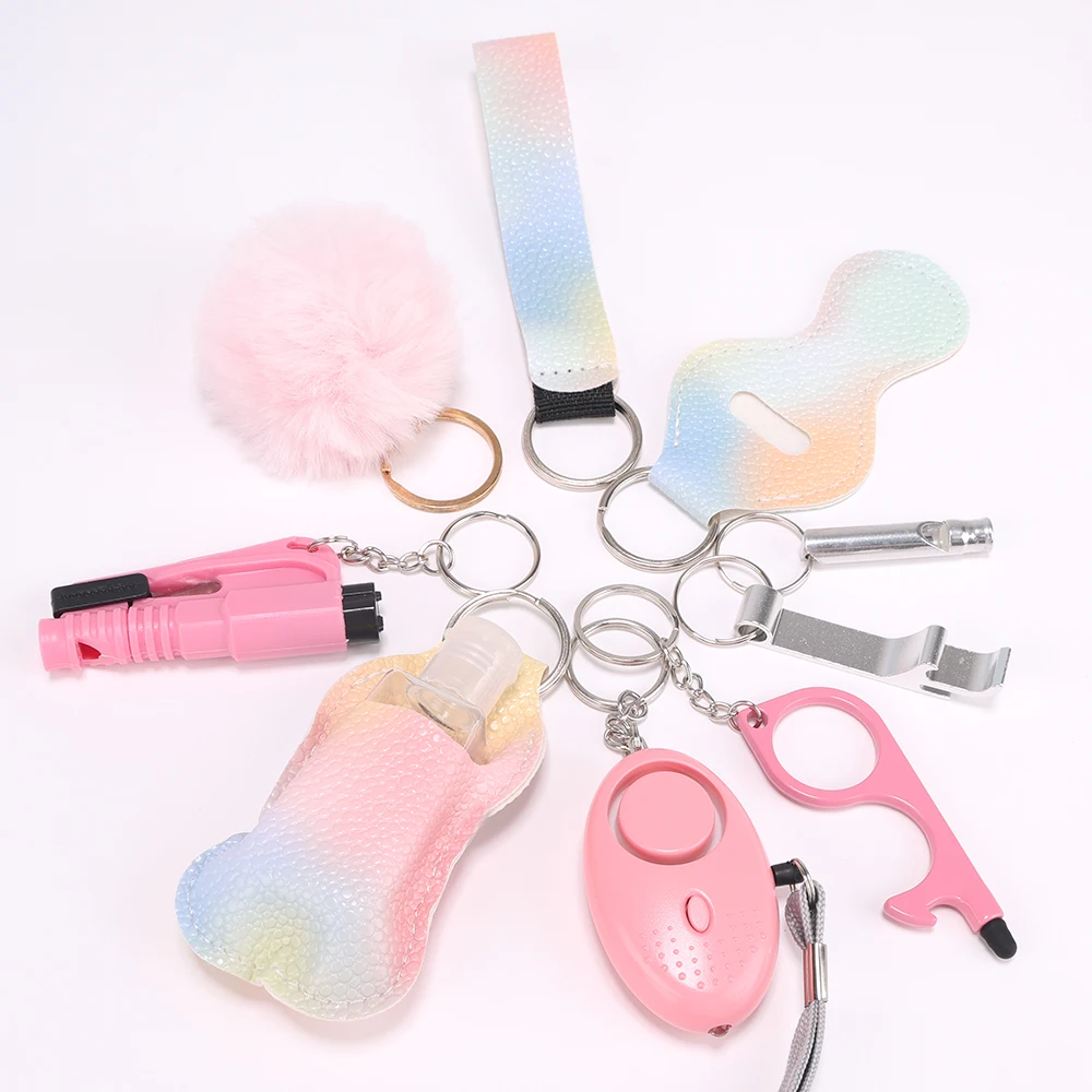 Safety Keychain Full Set For Women Personal Alarm Key Chain Keychain ...