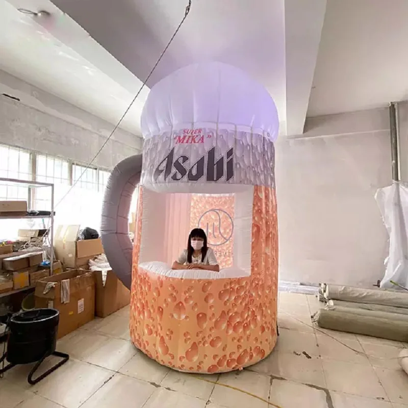 3mH-Inflatable-beer-mugs-stand-inflatable-tent-Beer-inflatable-booth ...