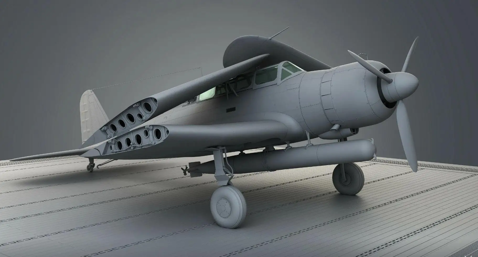 YZM-Model-YM024-1-350-carrier-based-aircraft-torpedo-bombers-torpedo ...