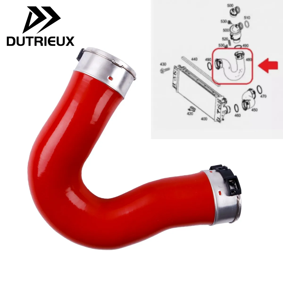 Silicone Intercooler Turbo Hose FOR Mercedes-Benz Sprinter W906 CDI ...