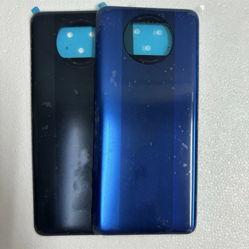 For Xiaomi Poco X3 NFC Battery Cover Back Rear Door Housing Case For ...