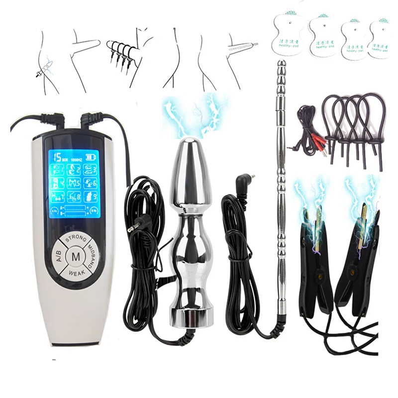 Elektrische-Urethrale-Urethra-Penis-Stimulator-Electrostimulator-Bdsm ...