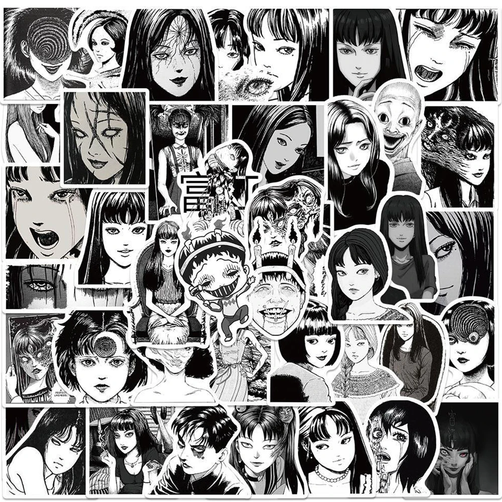 10-30-50pcs-Tomie-Junji-Ito-Anime-Sticker-Horror-Tomie-Kawakami-Sticker ...