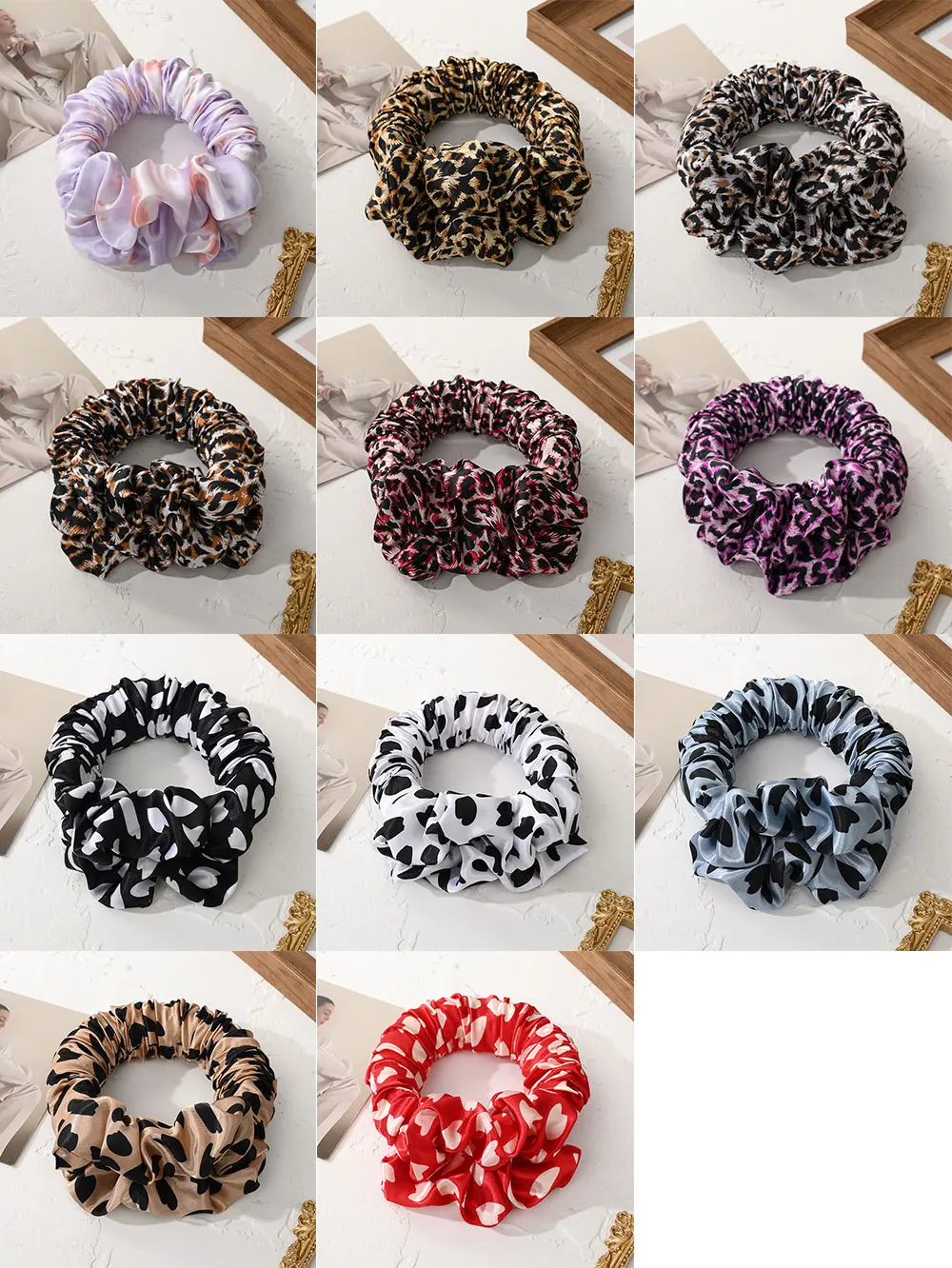 Accessoires coiffure,rouleau de cheveux en Satin pour femmes,bigoudis ...