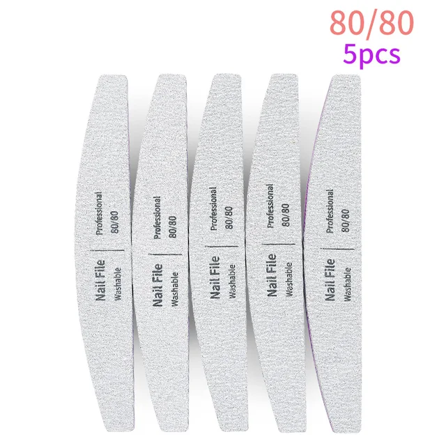 Nail File 100 to 180 Professional Tools Emery for Manicure Lime 240 ...