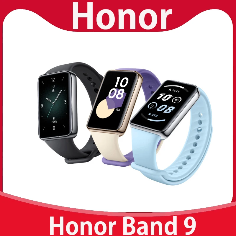 New-Honor-Band-9-Smart-Band-Blood-Oxygen-1-57-AMOLED-Hyperboloid-screen ...