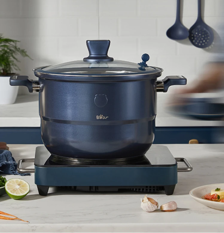 Household-304-stainless-steel-micro-pressure-steamer-double-layer-upper ...