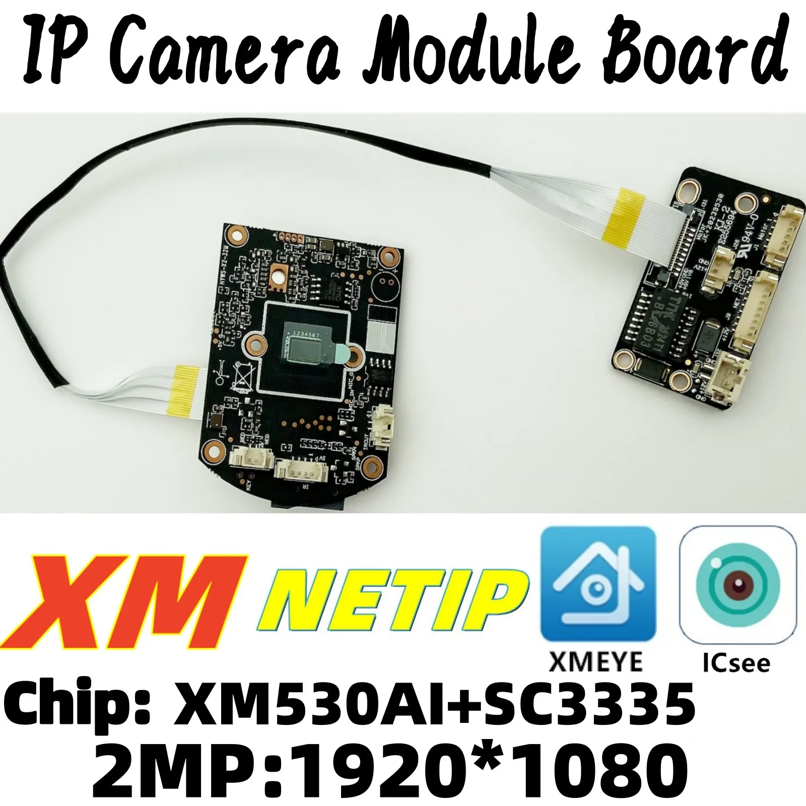 WIFI-PTZ-IP-Camera-Module-Board-Audio-2MP-1080P-XM530AI-SC3335-Wireless ...