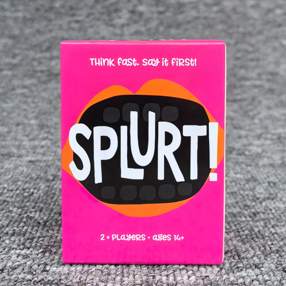 Veja-Pense-r-pido-e-diga-primeiro-Portable-Party-Card-Game-Pink-Edition ...