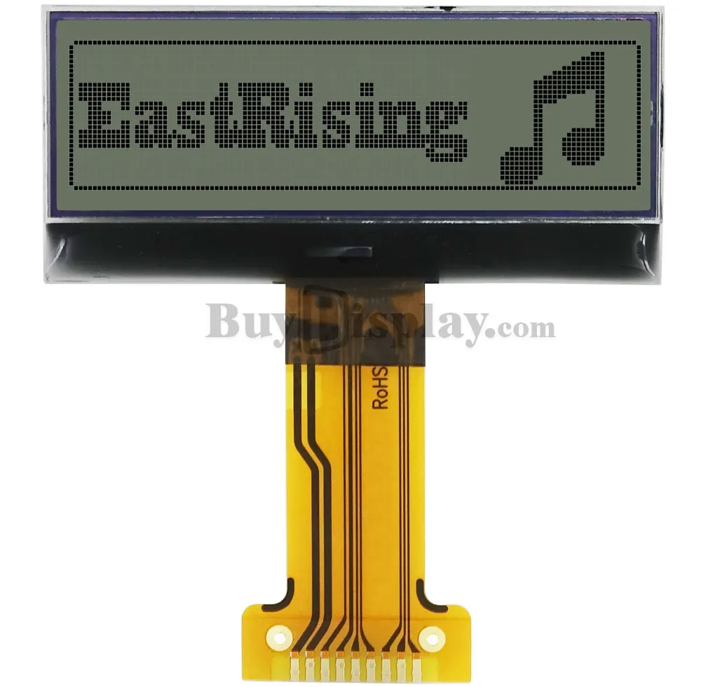 COG Serial SPI 132x32 Graphic LCD Display Without Backlight – Real ...