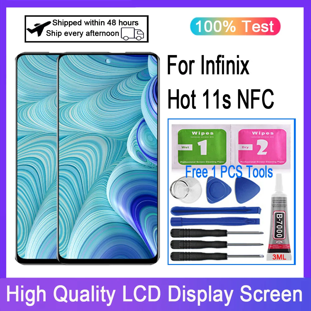 Display Infinix Hot 11 Nfc X6812b | Infinix Hot 11s Nfc Screen ...