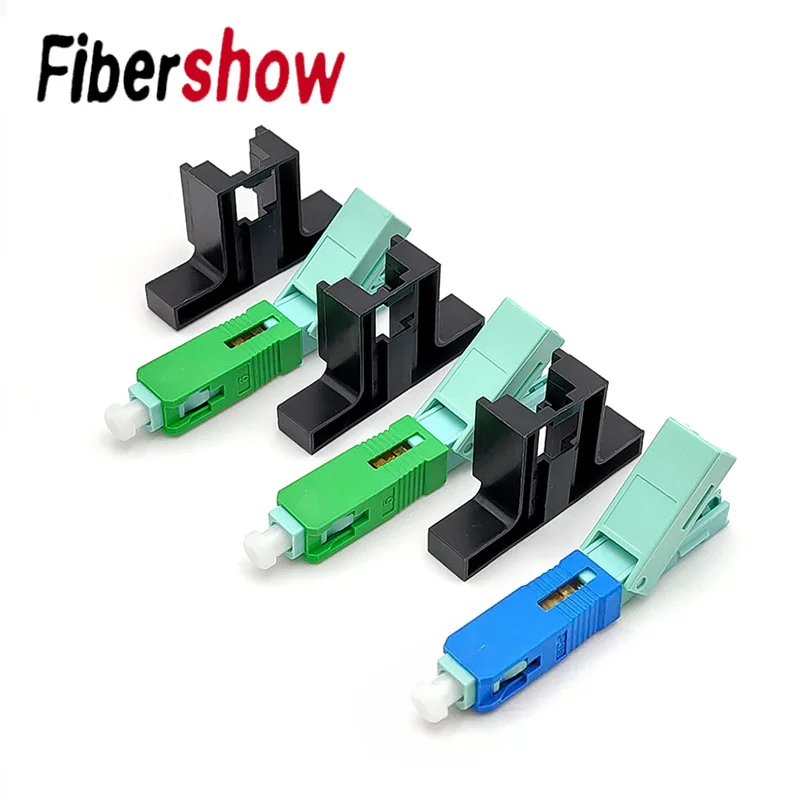 Fibre optique,Connecteur rapide de Fiber optique FTTH SC UPC intégré de ...