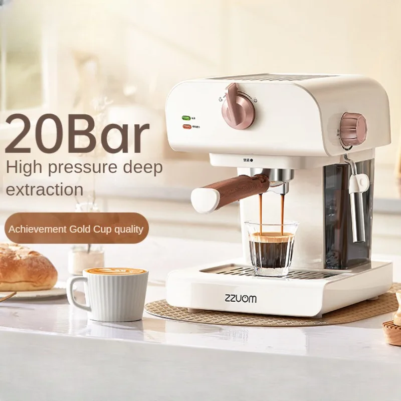 Espresso-Machine-Household-Small-Semi-automatic-Coffee-Machine-High ...