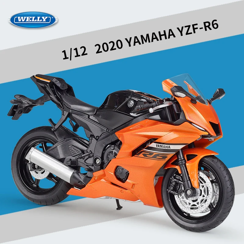 Yamaha R6 Black And Orange