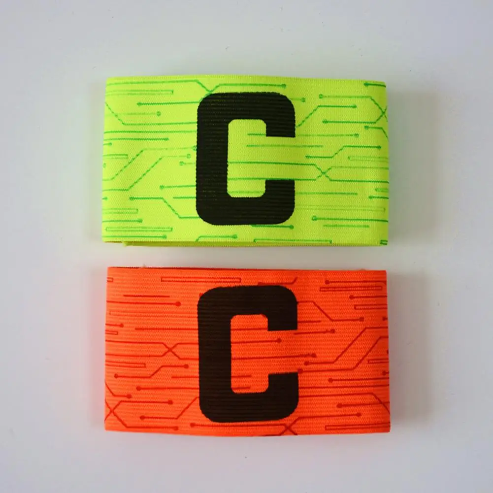 Soccer Armband with Adjustable Fastener Tape Football Arm Band Elastic ...