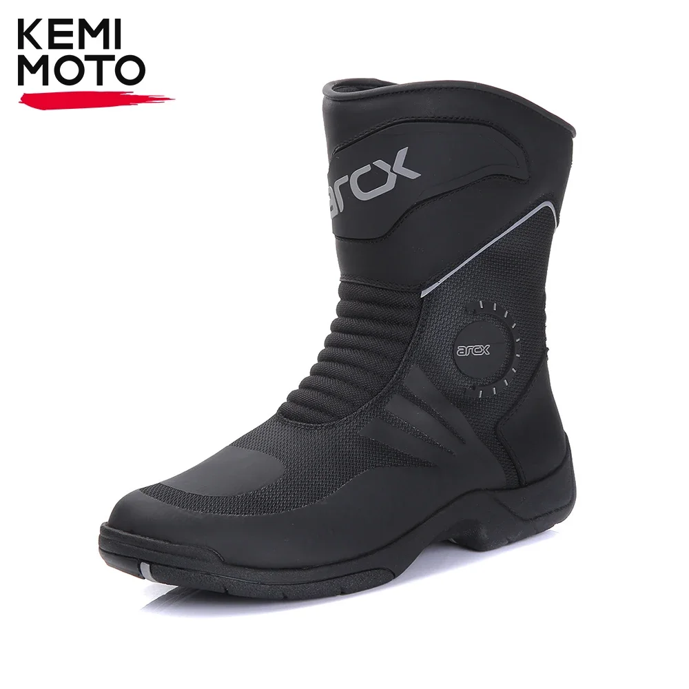 Motocross-Racing-Men-Shoes-Motorcycle-Boots-Motorbike-Off-road-Mid-Calf ...