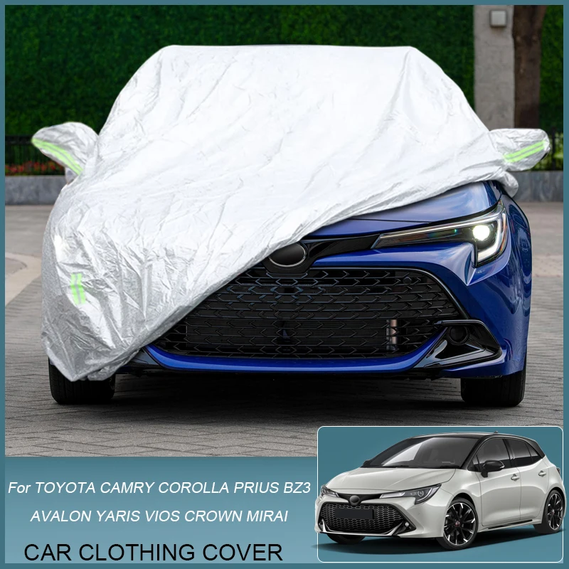 Car-Cover-Rain-Frost-Snow-Dust-Waterproof-For-Toyota-AVALON-BZ3-CAMRY ...