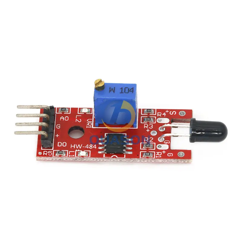 New 4PIN KY 026 Flame Sensor Module IR Sensor Detector Module ...