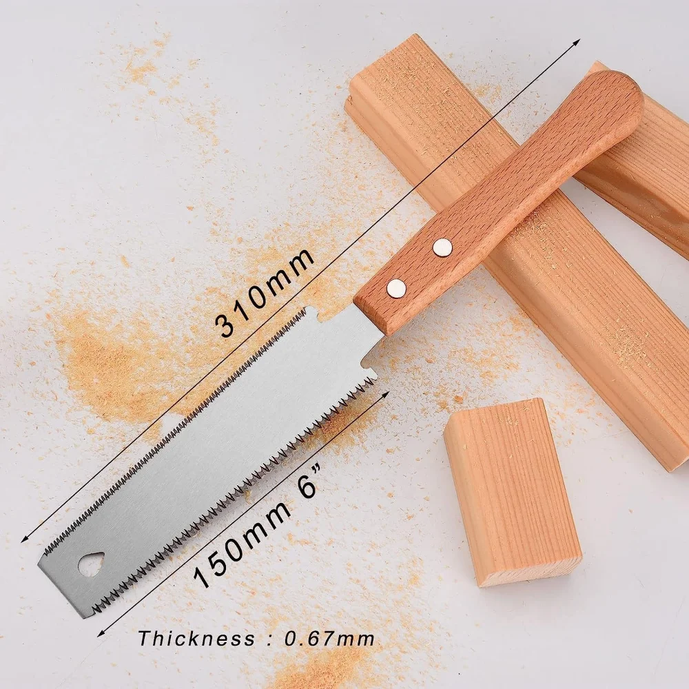310MM Steel Saw Double Edged Japanese Pull Saw Flexible Blade Hand Saw for Woodworking Cutting Saw AliExpress 1420