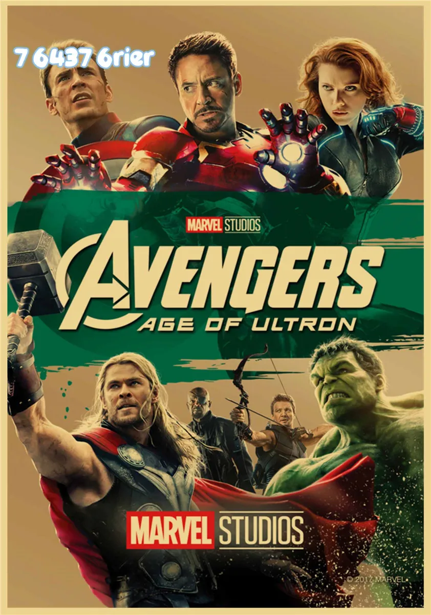 The Avengers Age Of Ultron Iron Man Poster