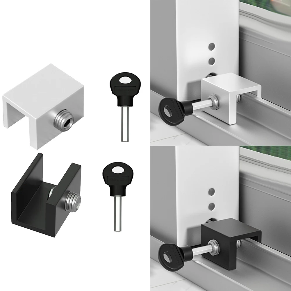 Window-Locks-Locator-Adjustable-Sliding-Lock-Stopper-Clips-Security ...