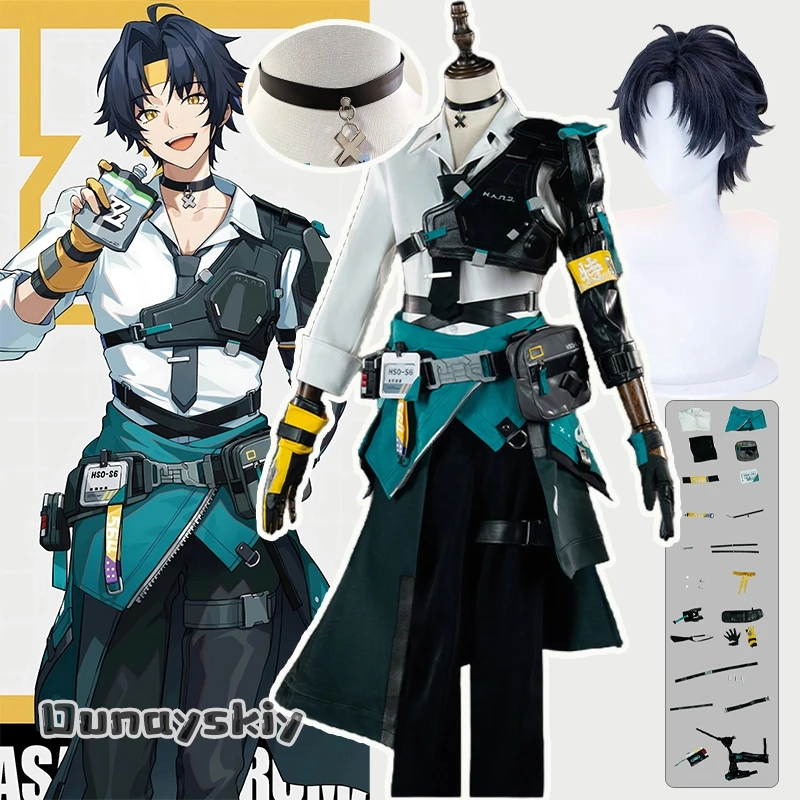 Role-play Asaba Harumasa Cosplay Costume Game Zenless Zone Zero ...