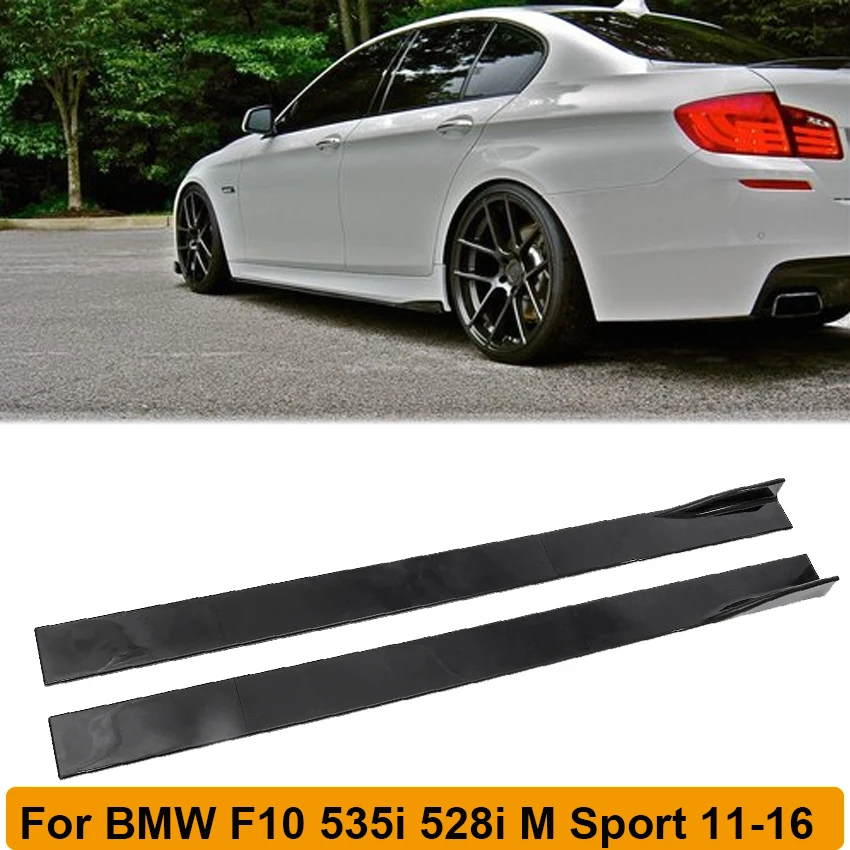 86-6-Side-Skirt-Universal-For-BMW-F10-5-Series-535i-528i-M-Sport-2011 ...