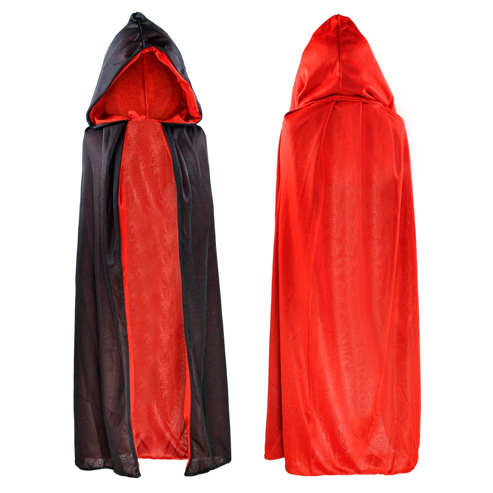 Unisex-Christmas-Halloween-Witch-Knight-Reversible-Hooded-Robe-Adult ...