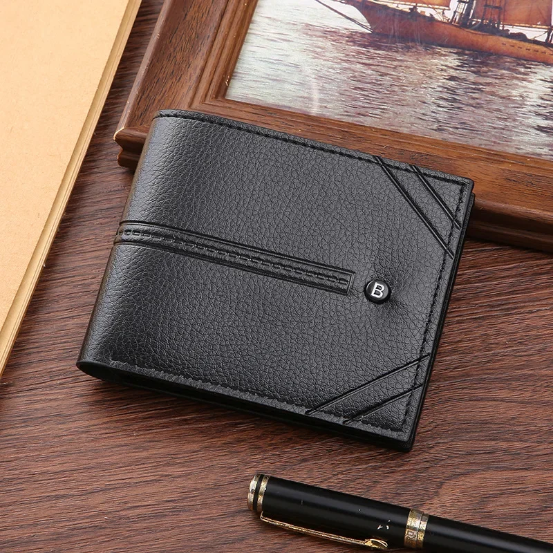New-men-s-wallet-fashion-casual-plain-soft-wallet-multi-card-large ...