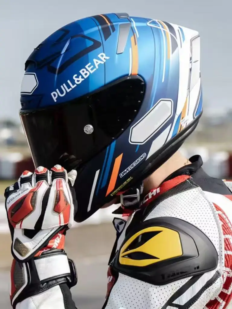 Full Face Motorcycle helmet X14 X-14 X-Spirit Alex 73 TC-02 Riding ...