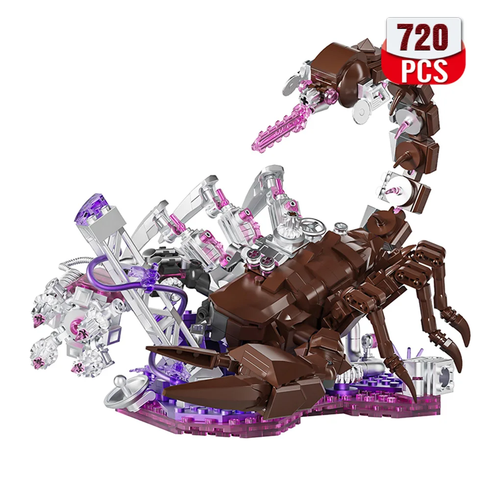 Ideas-Semi-Mechanical-Scorpion-Building-Blocks-Sets-Bricks-Toys-For ...