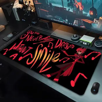 Hazbin Hotels Alastor Mouse Pad Xxl Mouse Pad 900x400 Kawaii Desk Mat ...