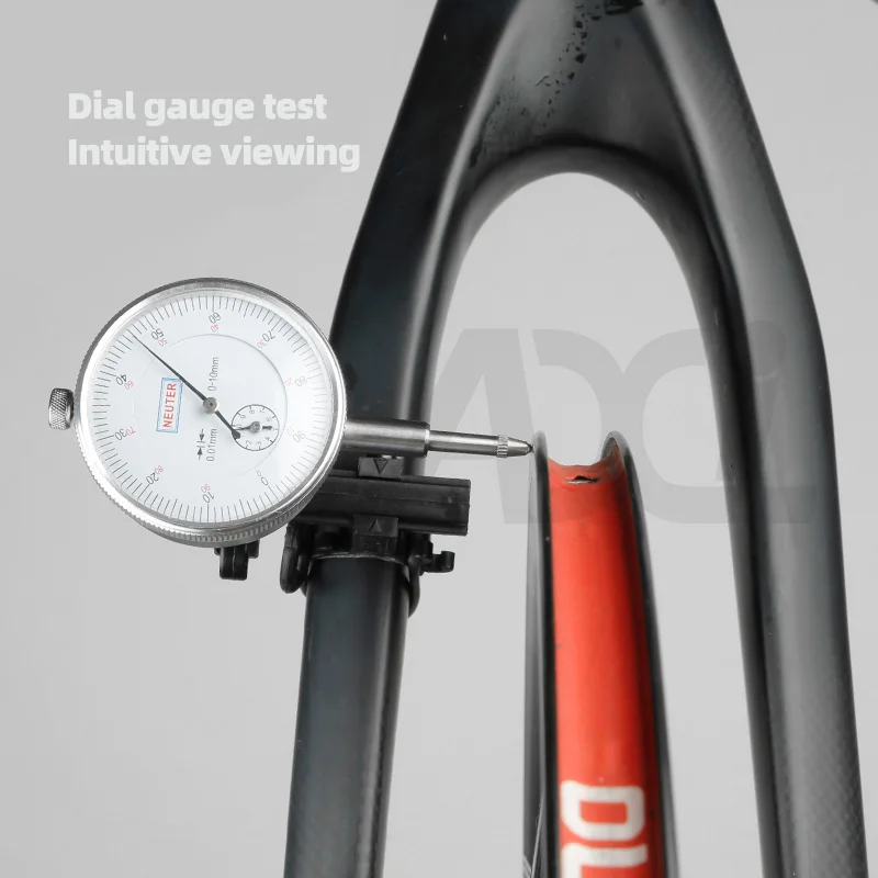 Mini Bicycle Portable installation Dial indicator Wheel Adjustment Tool ...