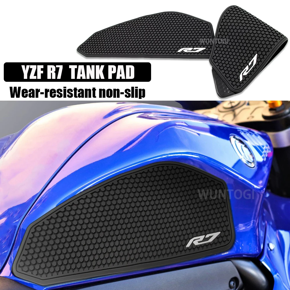 For-Yamaha-YZF-R7-2022-Fuel-tank-Knee-Sticker-Motorcycle-Fuel-Tank ...