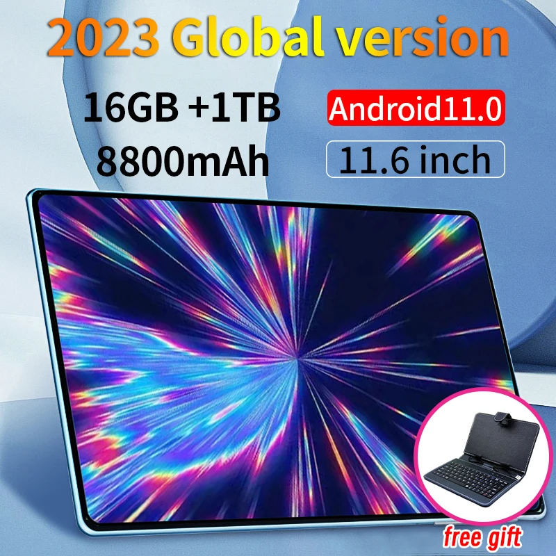 Tablet-Android-Vers-o-Global-16GB-RAM-1TB-ROM-11-6-Android-11-0-MTK6797 ...