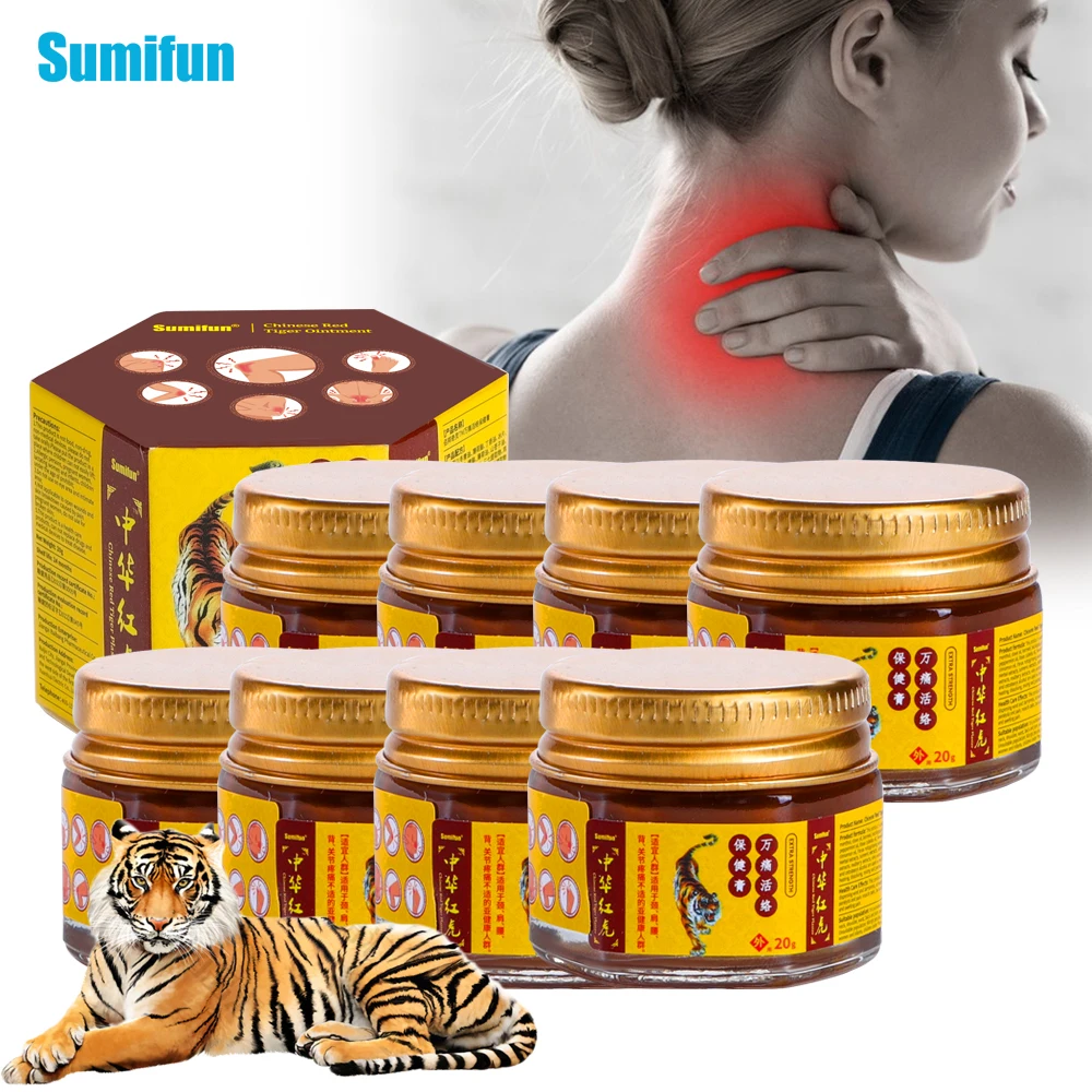 3-5-10Pcs-Sumifun-Red-Tiger-Cream-Knee-Joint-Muscle-Pain-Relief ...