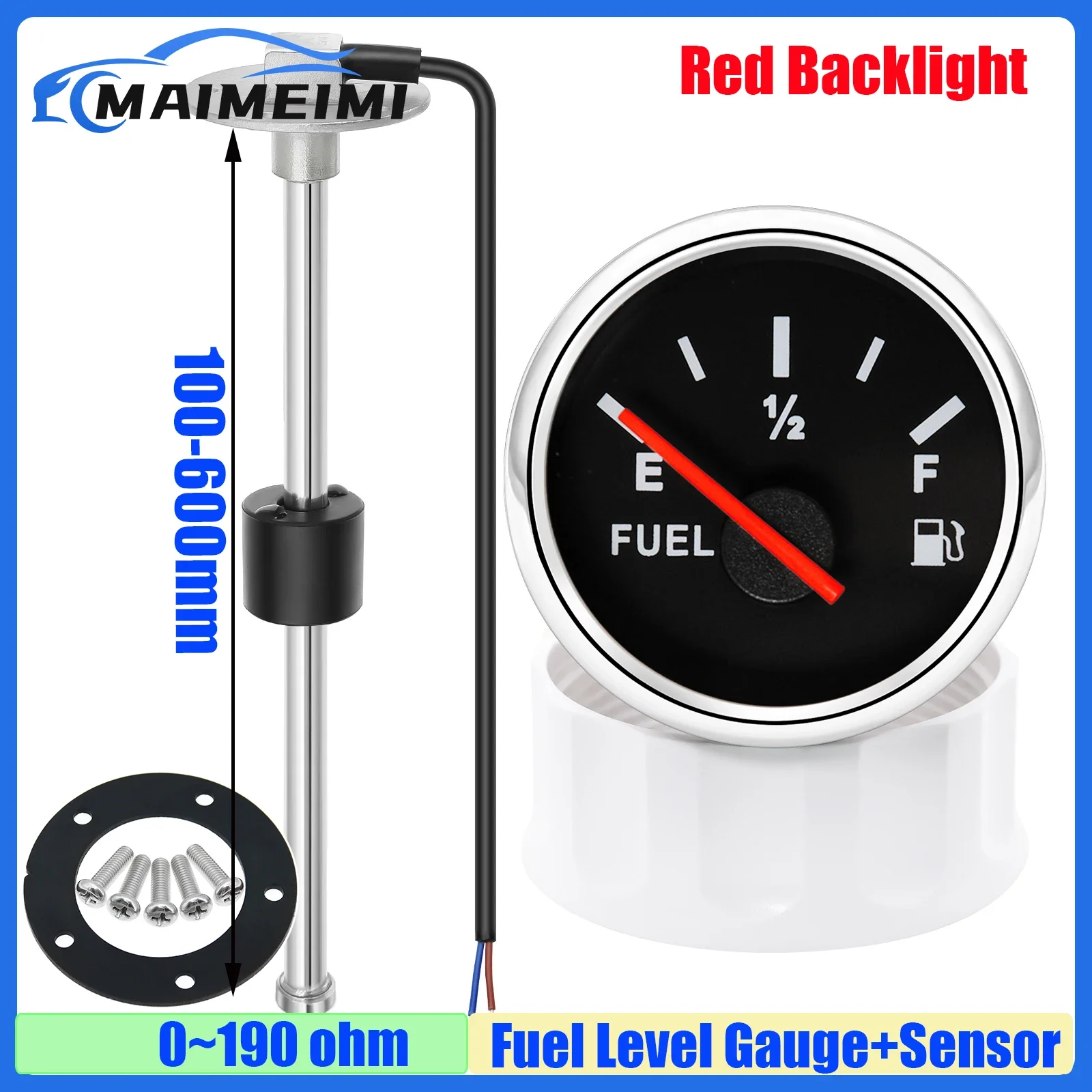 100-550mm-Stainless-Steel-Fuel-Level-Float-Sensor-for-2-52mm-Fuel-Level ...