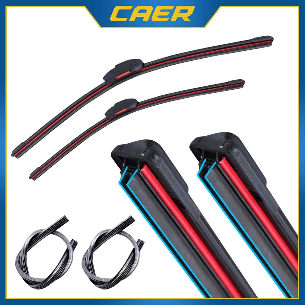 Universal-Car-Windshield-Wiper-blades-U-Hook-Type-Windscreen-Frameless ...