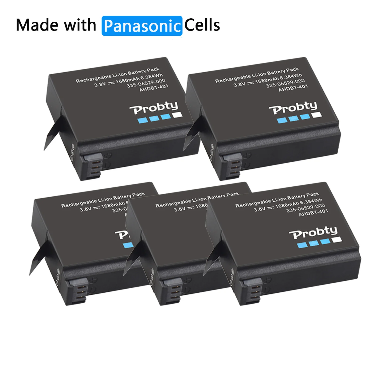 1680mAh-For-Gopro-Hero-4-Replacement-Li-ion-Rechargeable-Battery-for ...