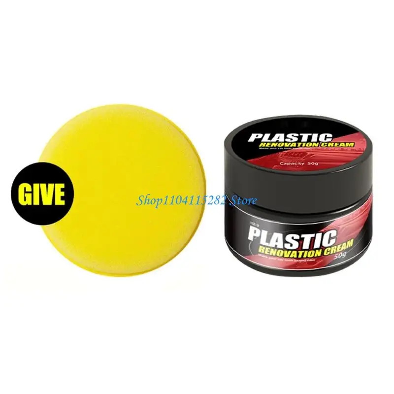 Sprayed Wipe Plastic Repair Cream Long Lasting For Auto Motorcycle ...