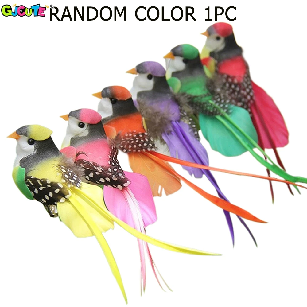 Garden Prop DIY Decoration Swallow Tail Bird Clip Handmade Simulation ...