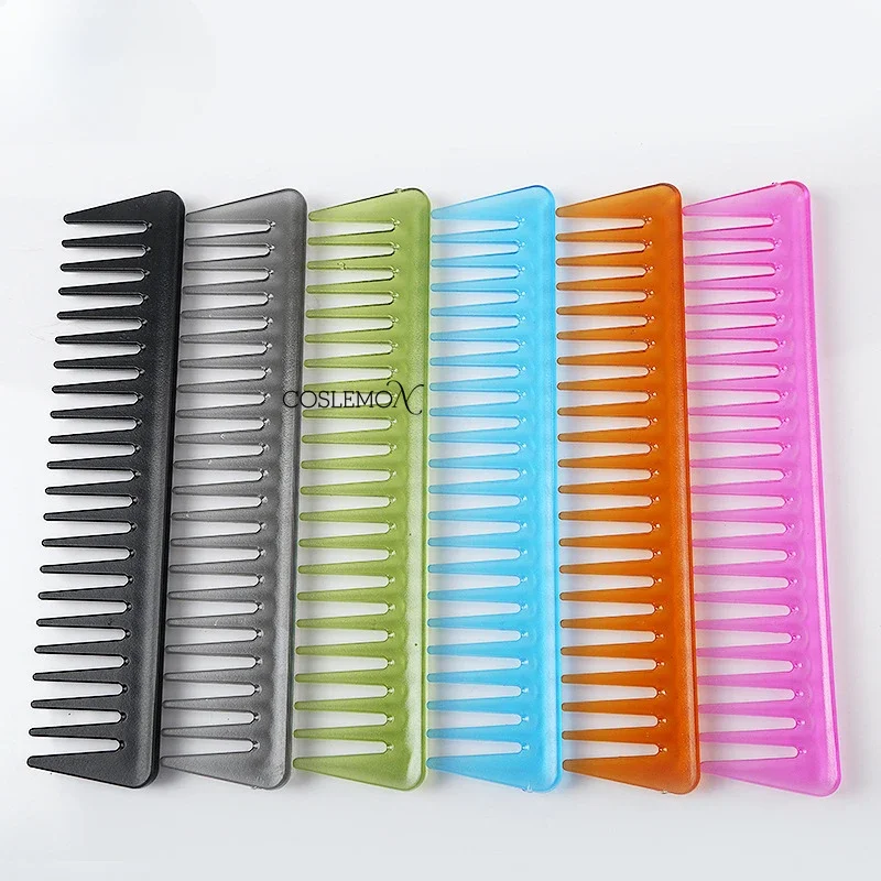 Plastic-Comb-Wide-Toothed-Thick-Hair-Combs-Men-s-Hairdressing ...