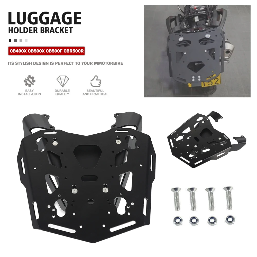 CB-400X-500X-Rear-Tail-Luggage-Rack-Tailstock-Top-Case-Trunk-Holder ...